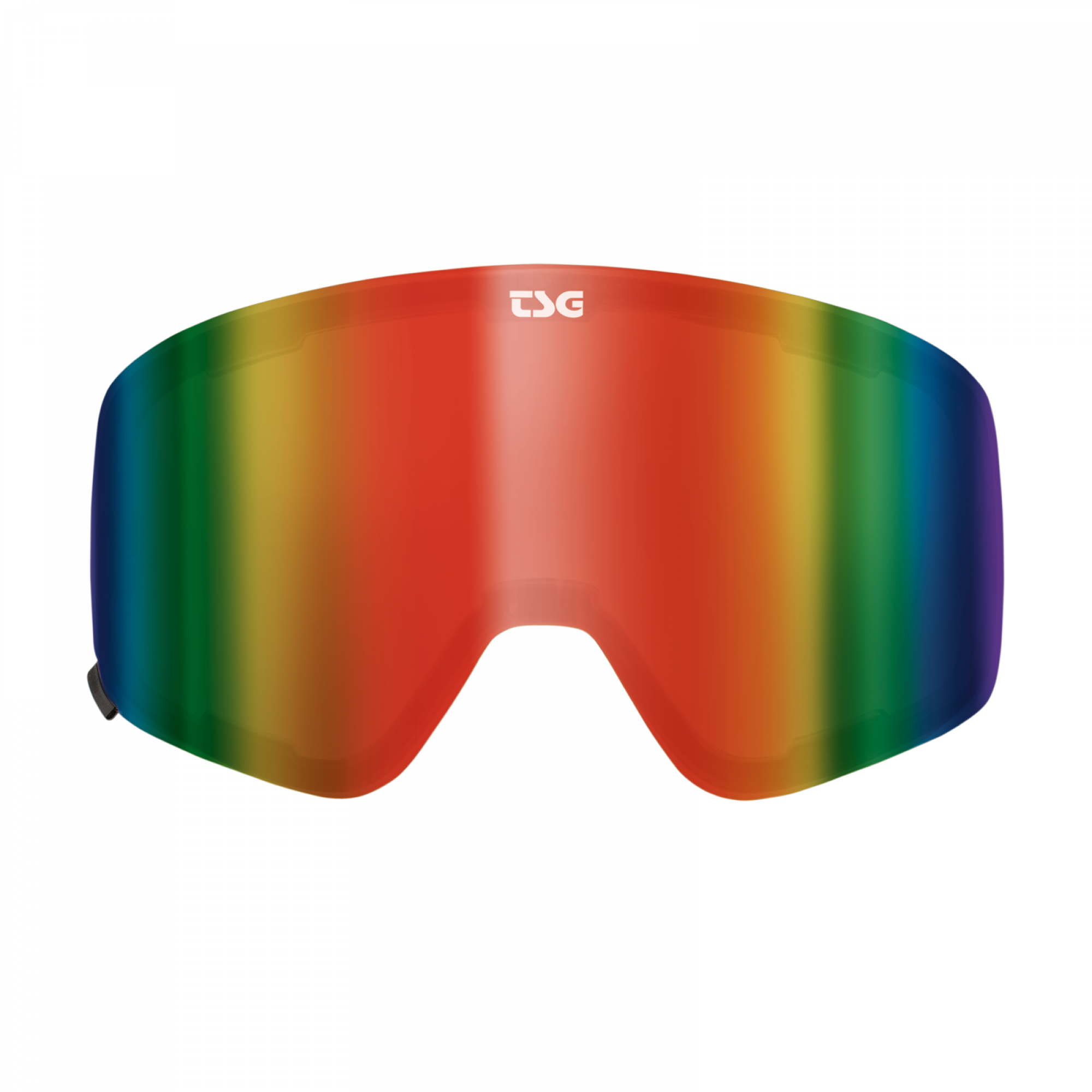 TSG replacement lens goggle four rainbow chrome