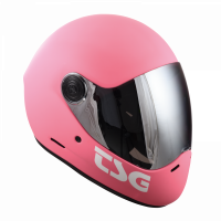 TSG pass pro solid color (+ bonus visor) matt pink