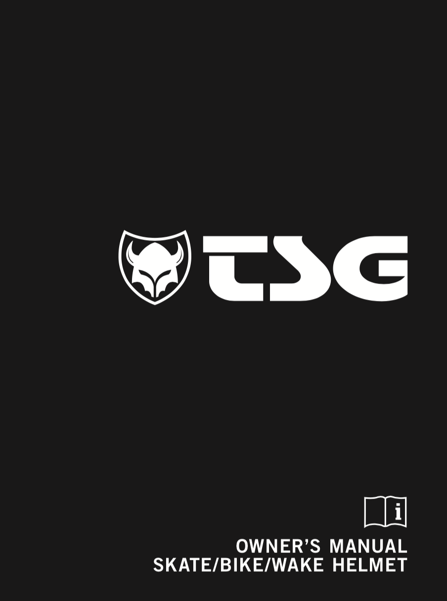 User Manual skate & bike helmets - TSG