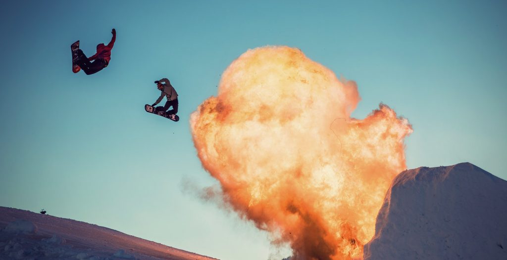 Bang Bang - Snowboarder Michael Schärer Blows Up - TSG